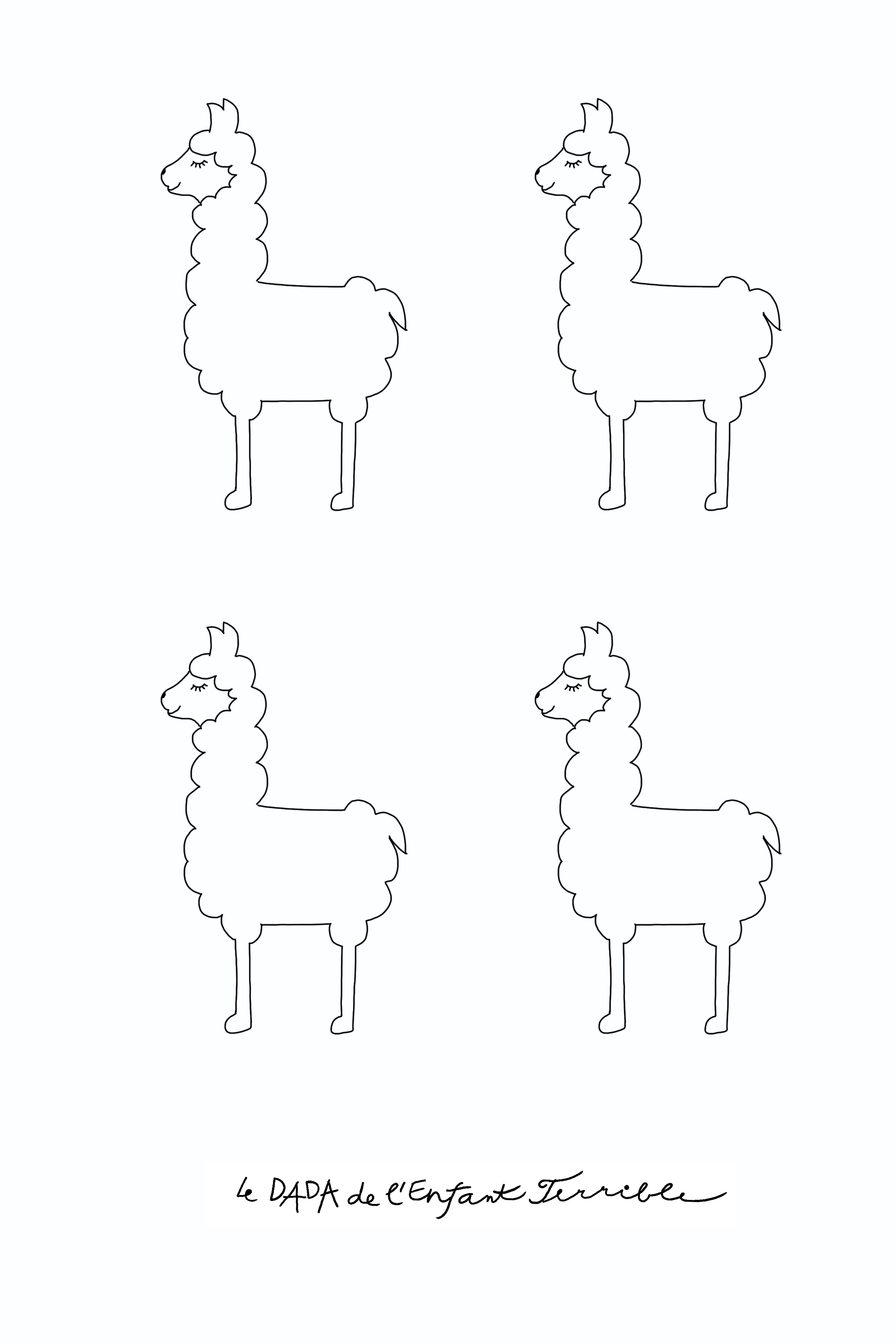 Lama – Le DADA de l'Enfant Terrible